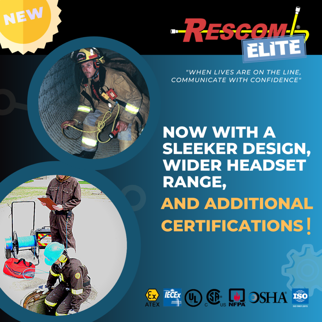 Rescom Elite - Intrinsically Safe Rescue Communication System