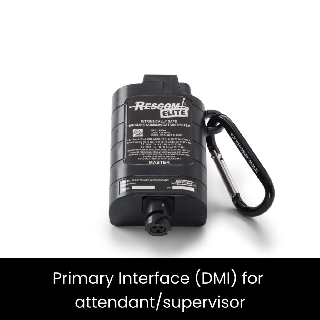 Rescom Elite - Intrinsically Safe Rescue Communication System